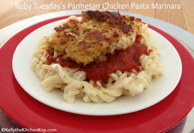 Ruby Tuesday's Parmesan Chicken Pasta