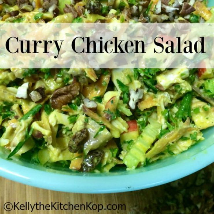 Curry Chicken Salad: A Great Way to Stretch Leftover Roast Chicken ...