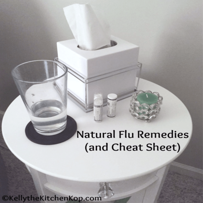 Natural Flu Remedy and Cheat Sheet - keep it handy in case the flu or ...
