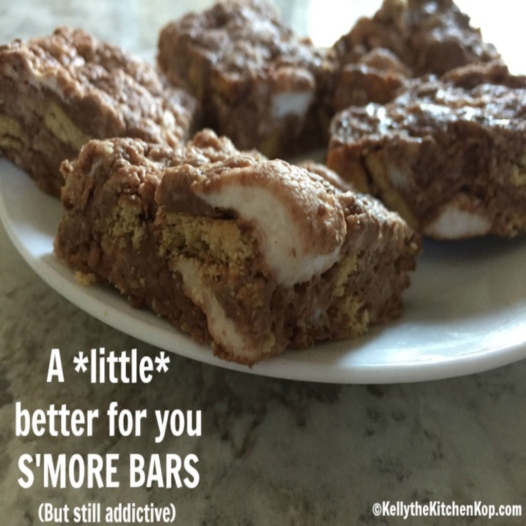 Little Better for You Smore Bars - 5 Ways these BEAT a Smore Any Day ...